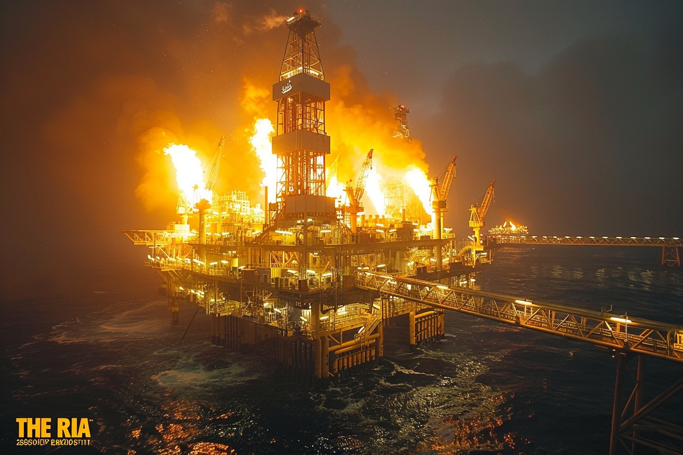 La plateforme pétrolière en Arabie Saoudite : Le Rig - Vision 2030